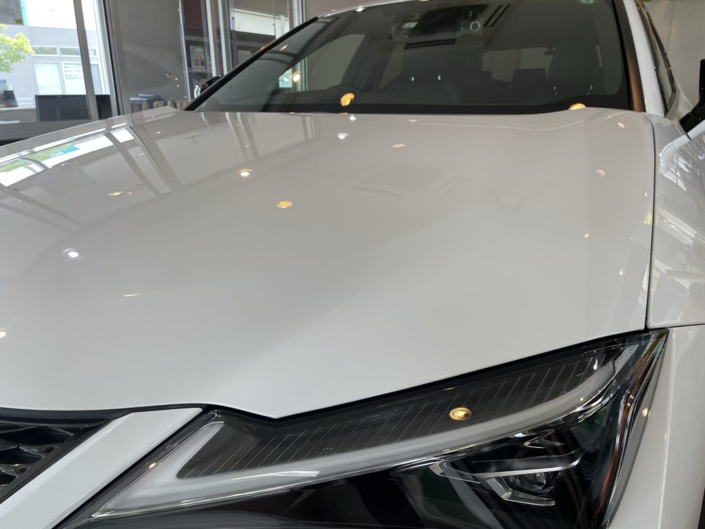 【松山店】レクサス UX S-coatI+ フッ素ガラスコーティング｜愛媛の洗車・コーティングプロショップ｜車楽